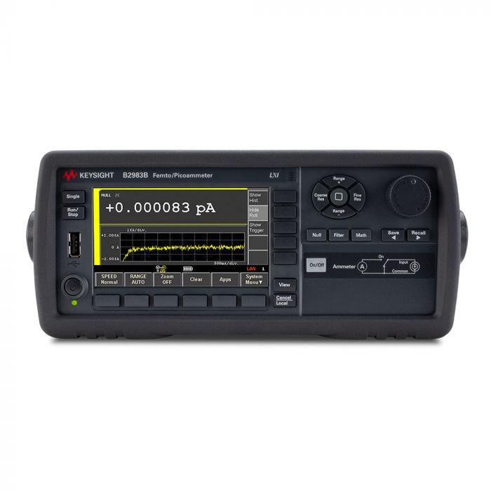 B2983B | Femto/Pico-ampèremètre 0,01 fA avec batterie