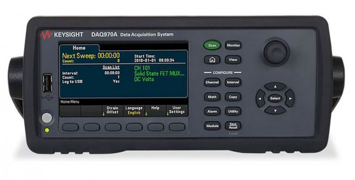 DAQ970A | Système d'acquisition de données modulaire Keysight châssis DAQ970A, 120 voies avec ...