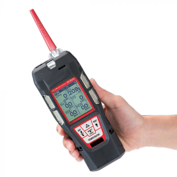 GX-6000-SERIE | Détecteurs multigaz portables série GX-6000 (O2, H2S ...