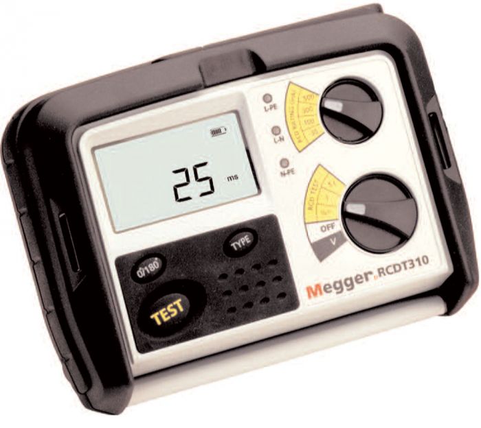 RCDT310 | Testeur de disjoncteurs différentiels 30 mA à 500 mA