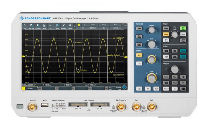 RTB2K-302 | Oscilloscope numérique 2 voies RTB 2002 avec option 300 MHz
